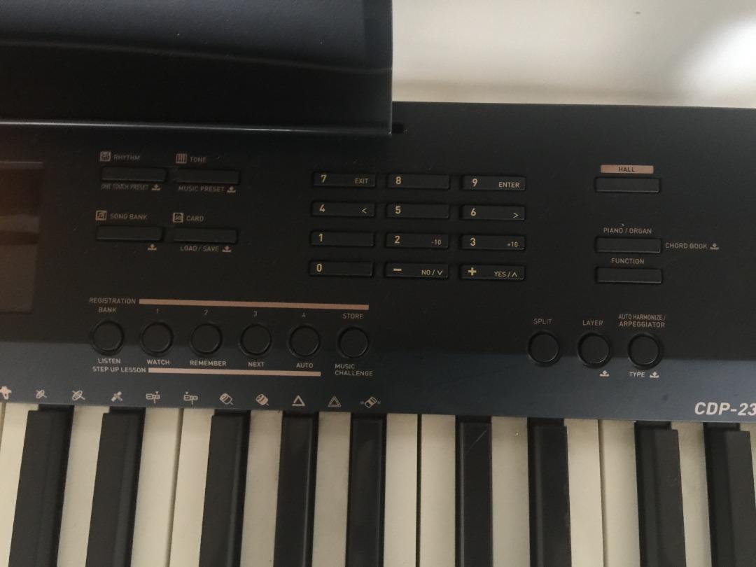 CASIO Digital Piano CDP-230R, Hobbies & Toys, Music & Media, Musical ...