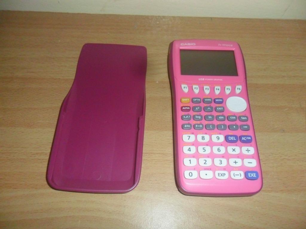 Casio fx-9750GII Scientific & Graphing & Programable Calculator Pink Rare, Computers & Tech ...
