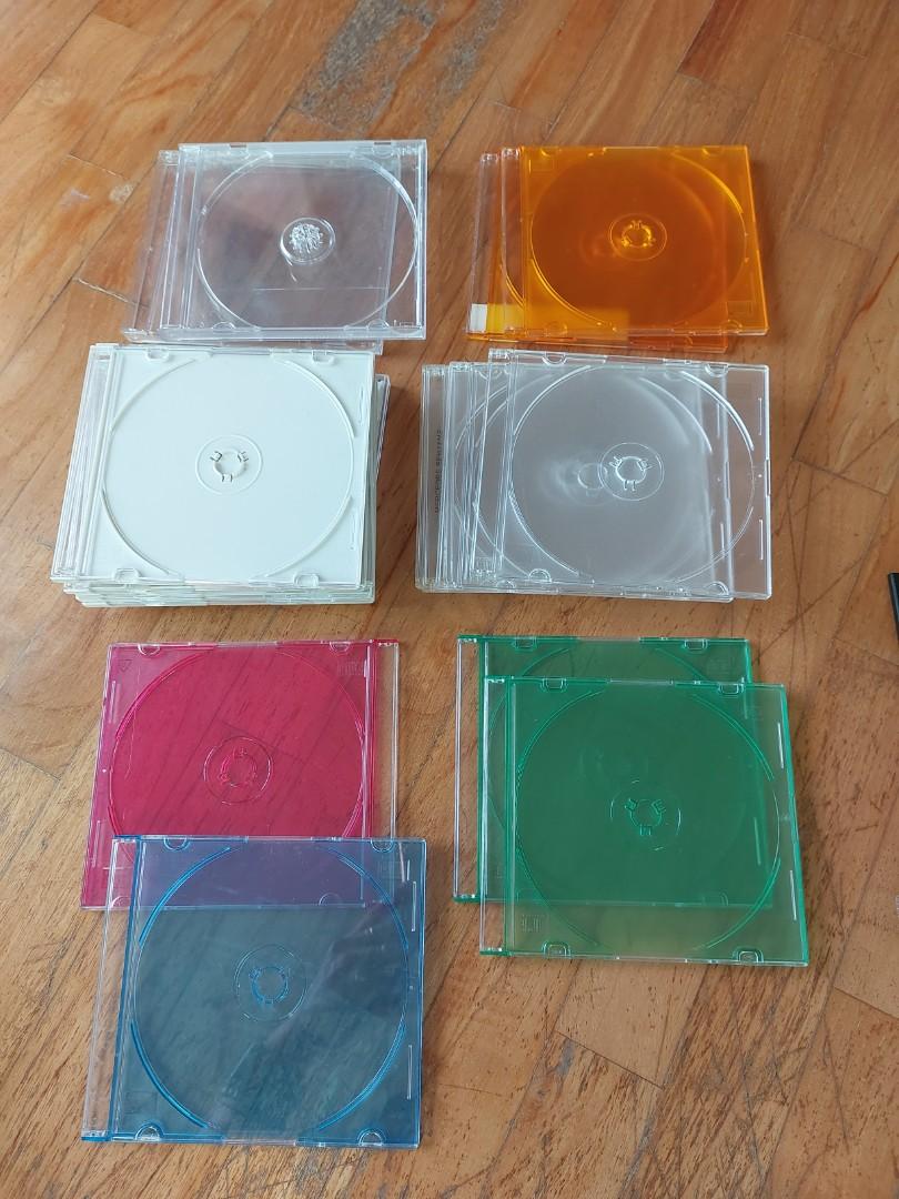CD / DVD Casing & Sleeves- Assorted colours and designs, Hobbies & Toys ...