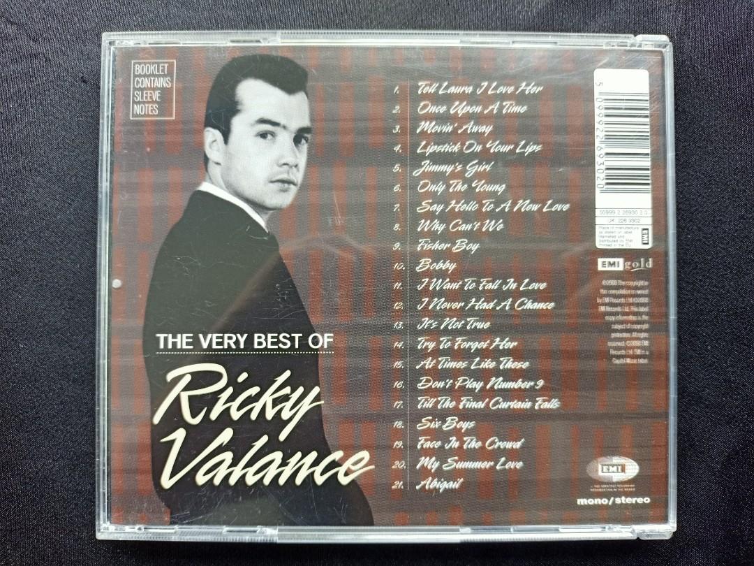 CD Ricky Valance : the very best of, Hobbies & Toys, Music & Media, CDs ...
