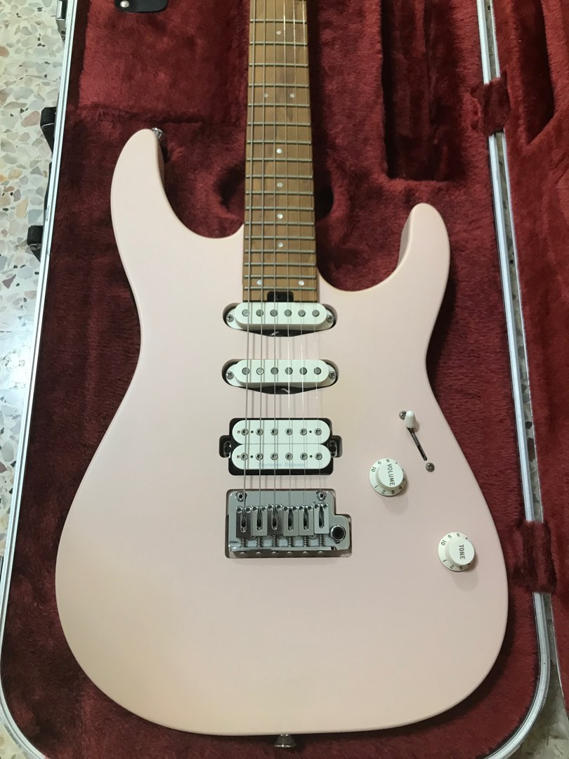 Charvel Pro-Mod HSS DK24 Shell Pink, Hobbies & Toys, Music & Media ...