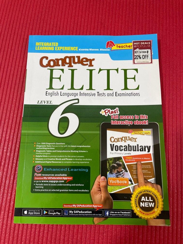 Conquer English Language Intensive Tests and Examinations ELITE (P6 ...