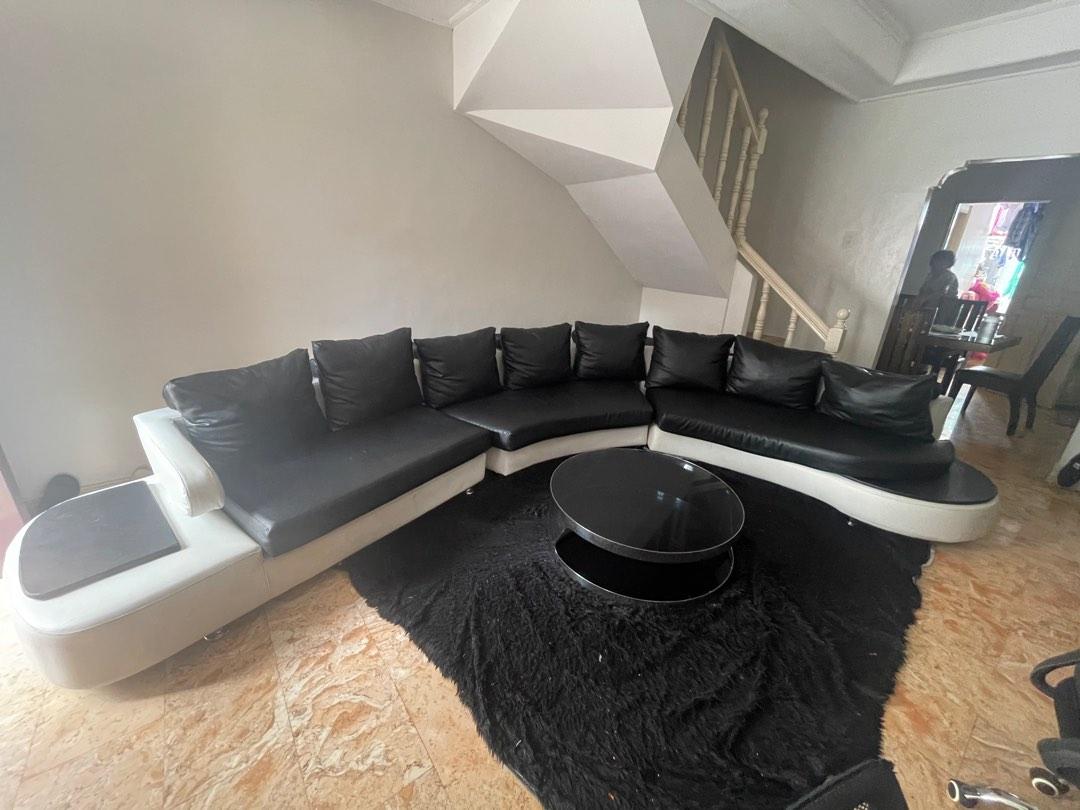 Corner sala set, Furniture & Home Living, Furniture, Sofas on Carousell