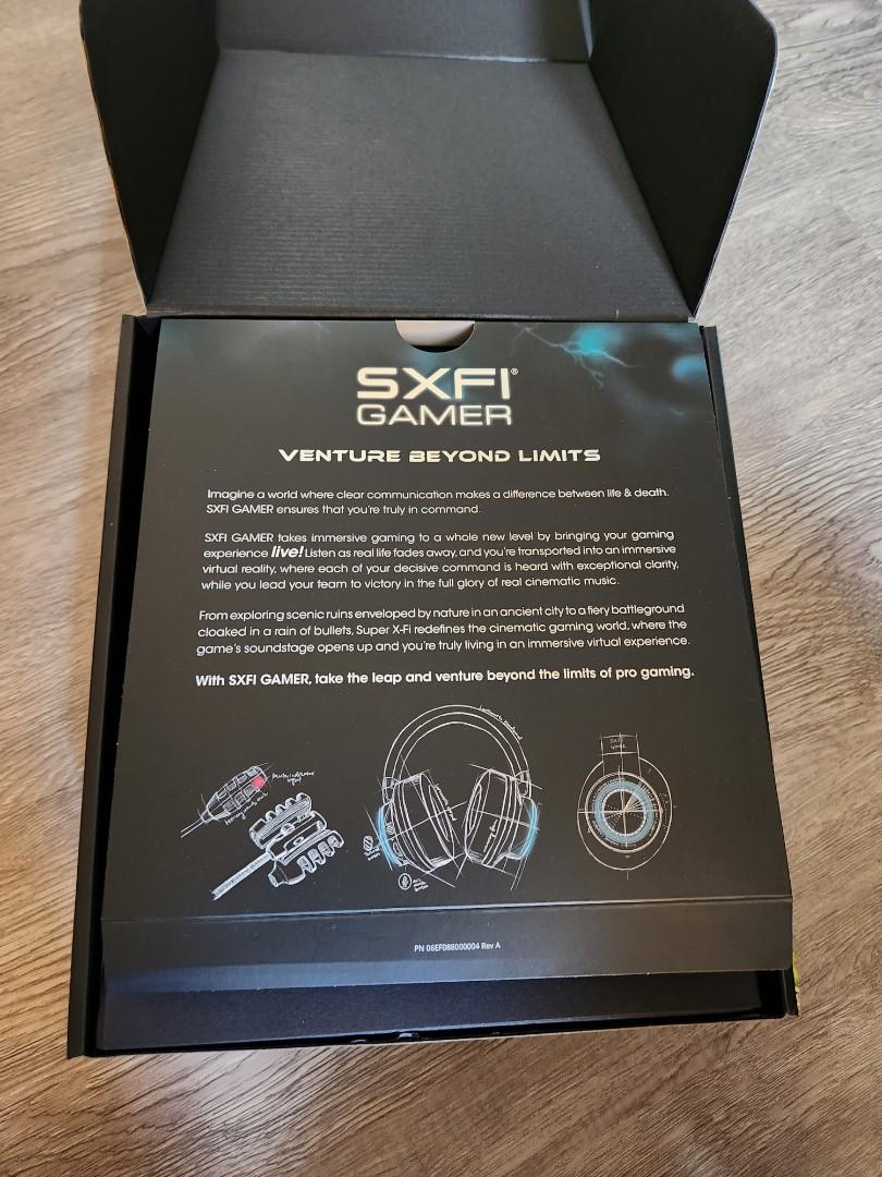 Creative SXFI Gamer USB C Headset, Audio, Headphones & Headsets on ...