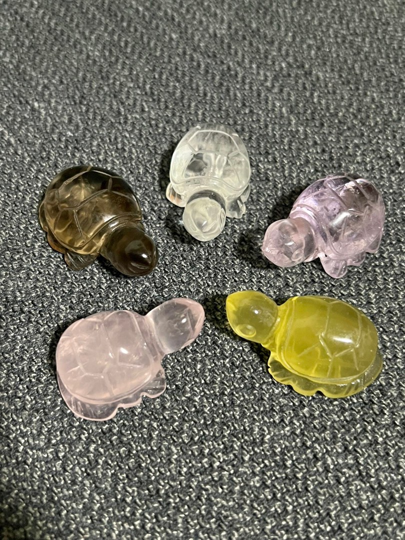 Crystal Turtles, Women's Fashion, Jewelry & Organisers, Precious Stones ...