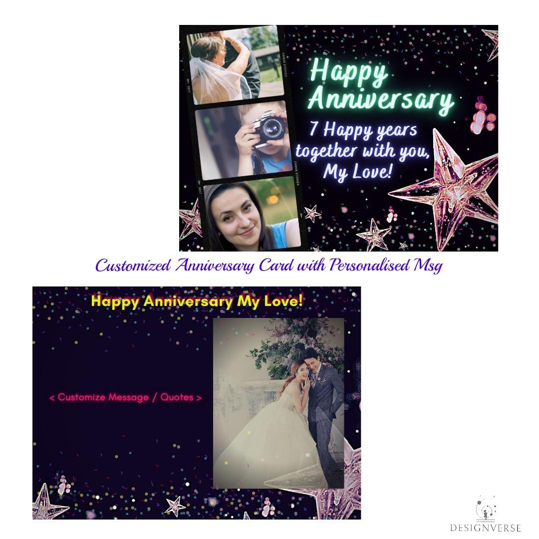 Custom Made Postcards /Birthday Cards [DESIGNVERSE], Hobbies & Toys ...