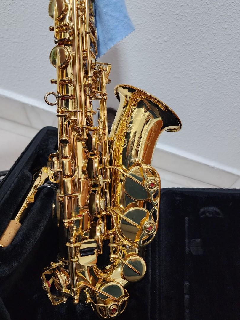 Custom Yamaha Alto Sax YAS 875EX (gold) with many freebies!, Hobbies ...