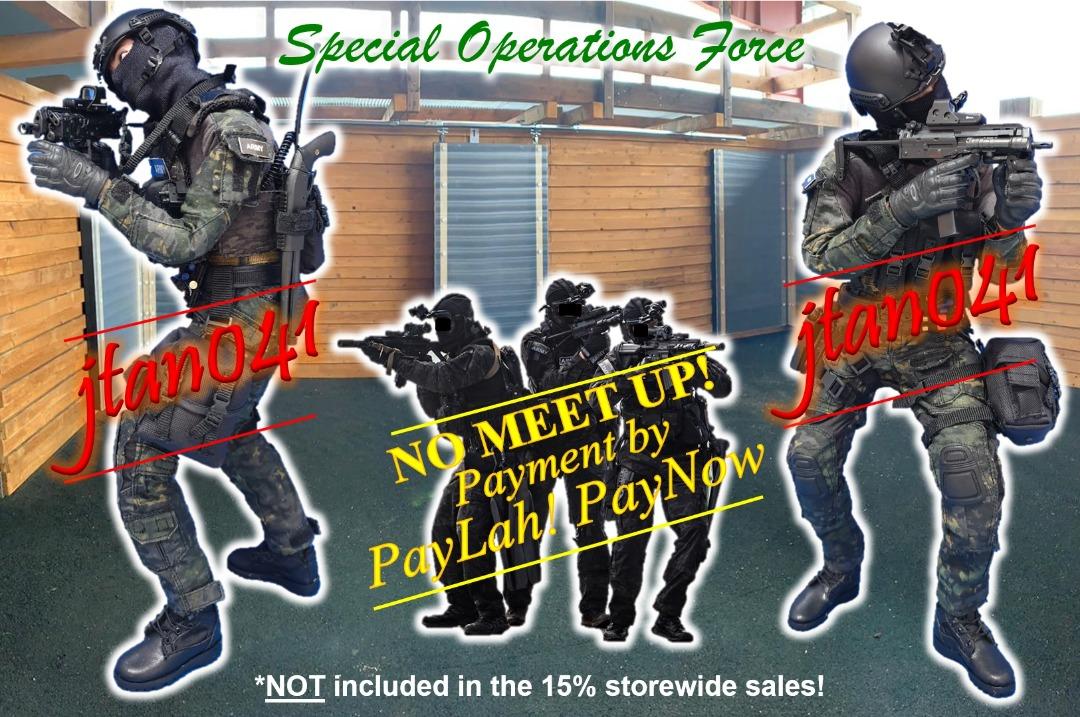[BRAND NEW] Customisation of 1:6 scale ARMY - SPECIAL OPERATIONS FORCE ...