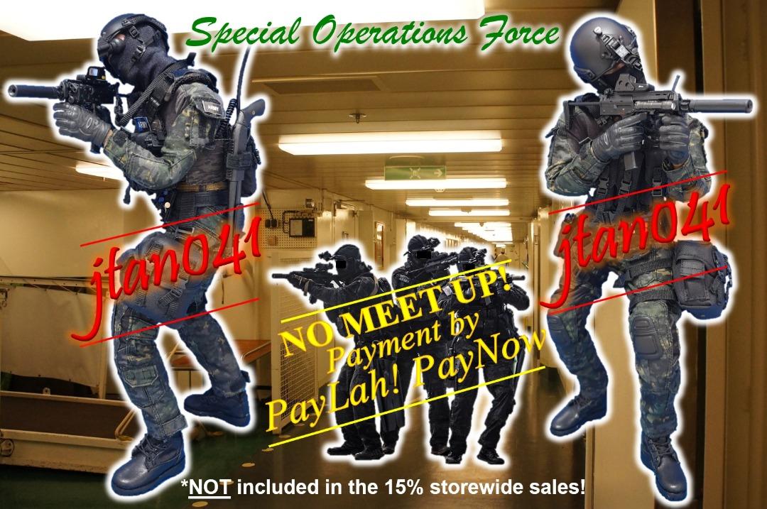 [BRAND NEW] Customisation of 1:6 scale ARMY - SPECIAL OPERATIONS FORCE ...