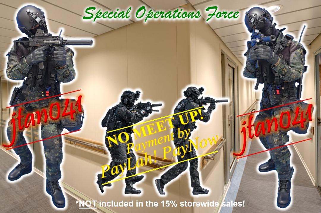 [BRAND NEW] Customisation of 1:6 scale ARMY - SPECIAL OPERATIONS FORCE ...