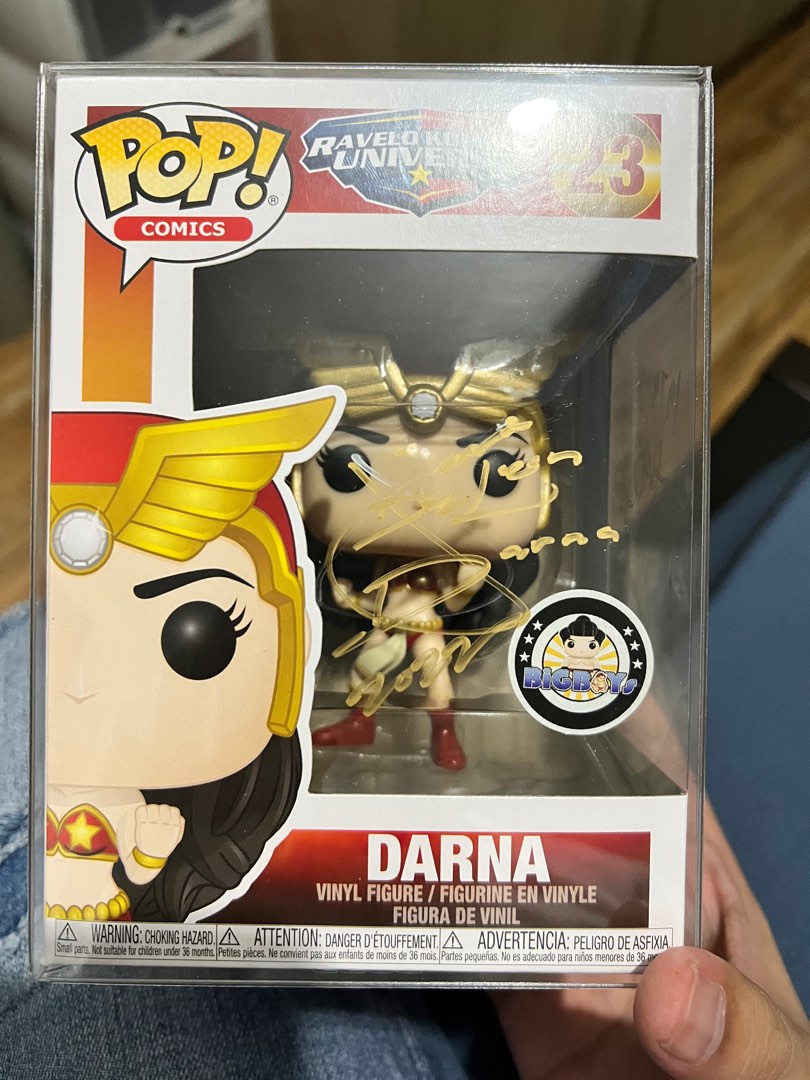 Darna Funko Pop Signed - 2 signatures, Hobbies & Toys, Toys & Games on ...
