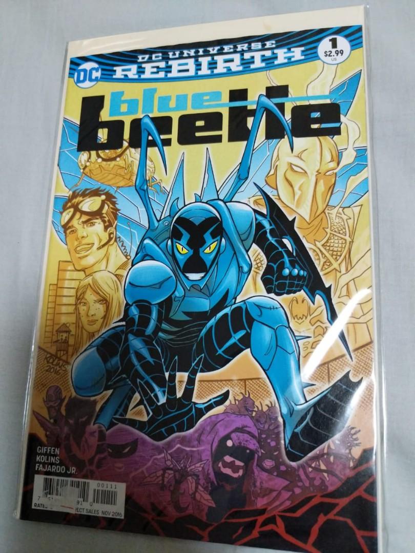 DC Rebirth Blue Beetle Issue 1, Hobbies & Toys, Books & Magazines ...