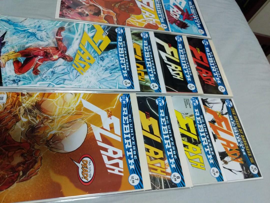 DC Rebirth Flash Issue 1-10, Hobbies & Toys, Books & Magazines, Comics ...