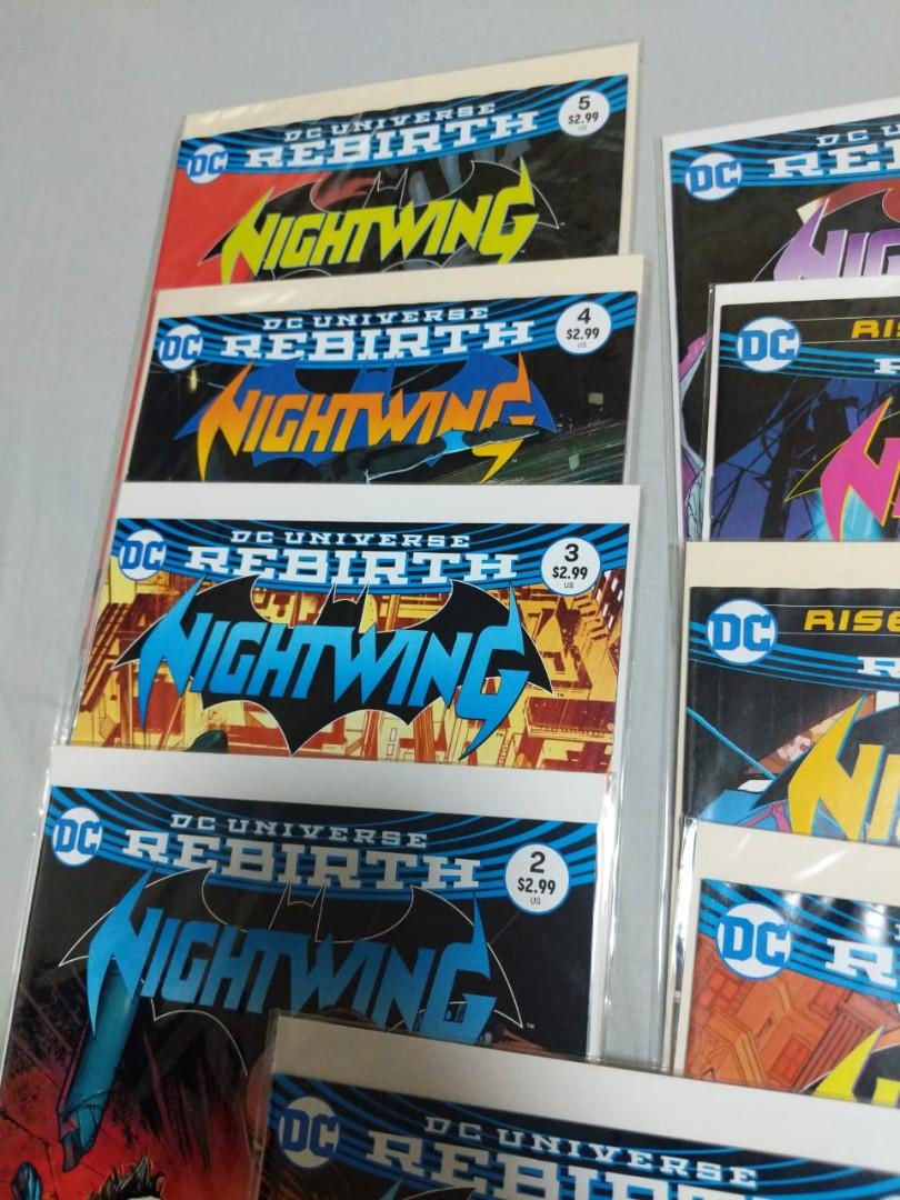 DC Rebirth Nightwing Issue 1-9, Hobbies & Toys, Books & Magazines ...