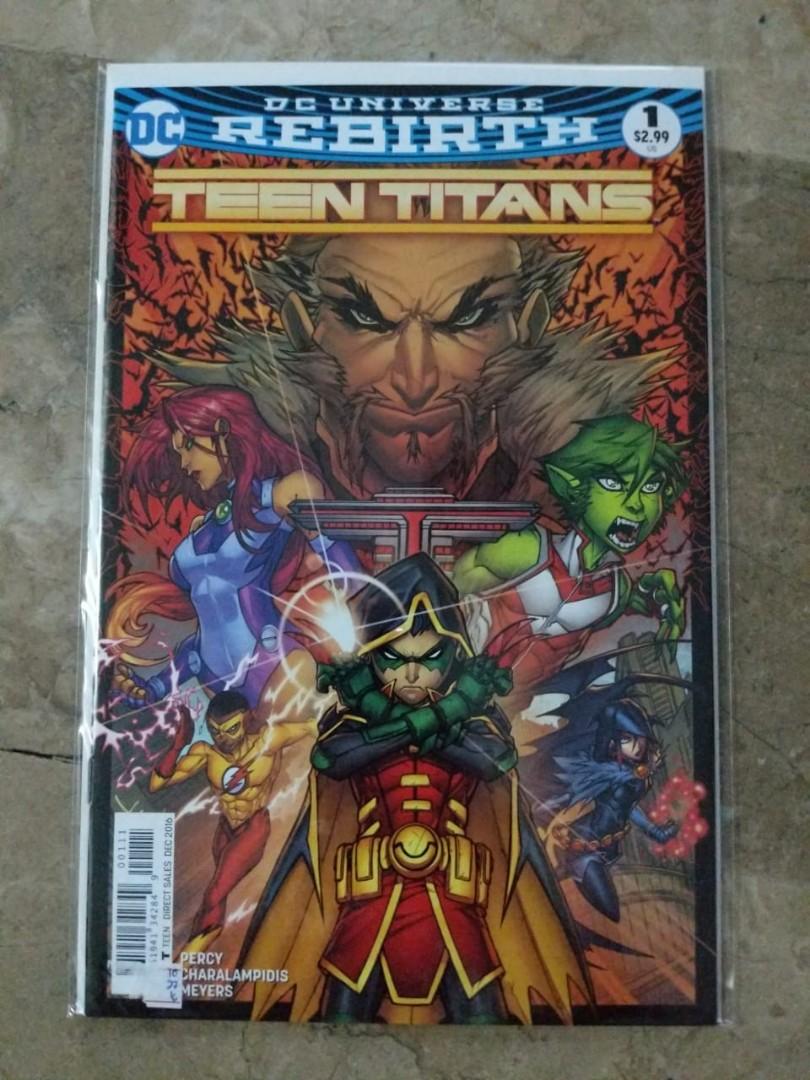 DC Rebirth Teen Titans Issue 1, Hobbies & Toys, Books & Magazines ...