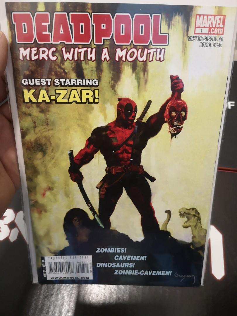 Deadpool merc with a mouth 1, Hobbies & Toys, Books & Magazines, Comics ...