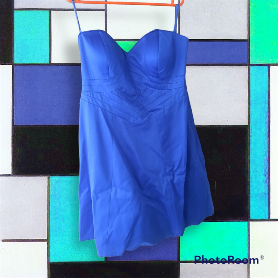 Debut dress Bright Blue, Women's Fashion, Dresses & Sets, Evening ...