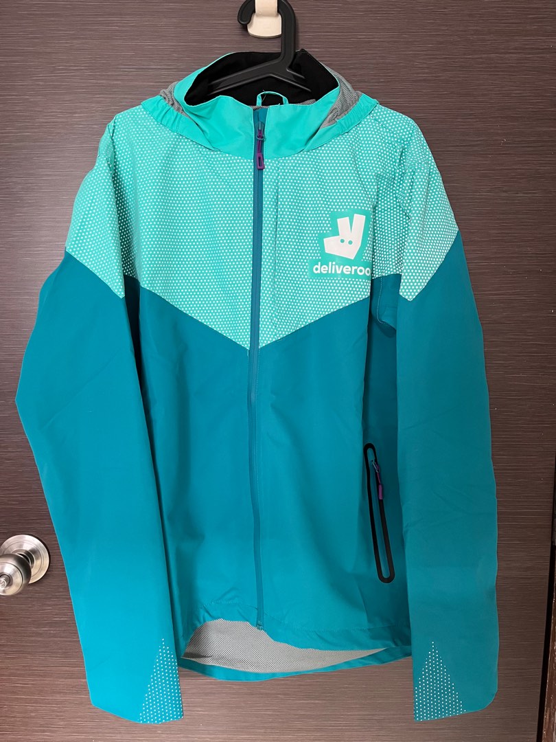 Deliveroo Rain Jacket, Men's Fashion, Coats, Jackets and Outerwear on ...