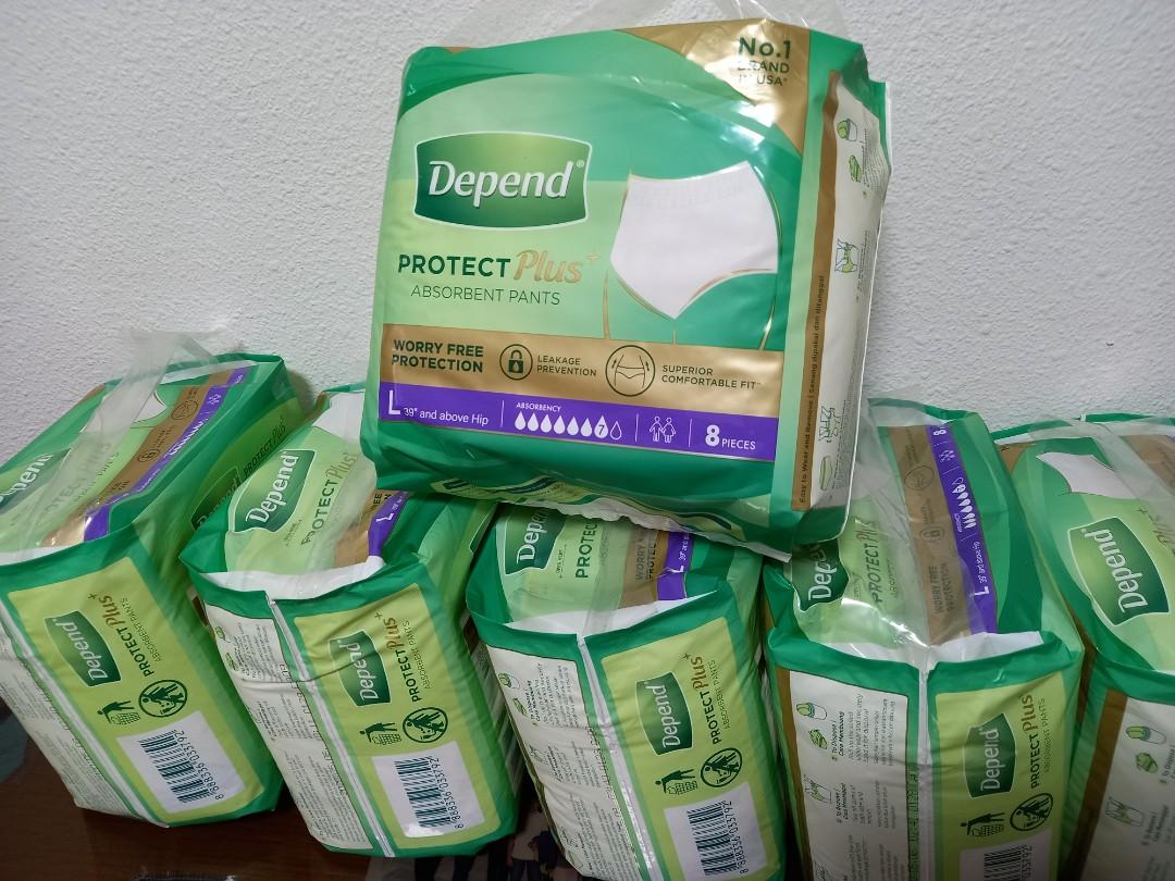 Depend Protect Adult Diapers Pants, Babies & Kids, Bathing & Changing ...