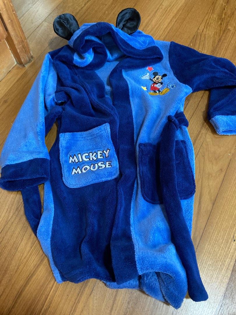 Disney Mickey Mouse Bath Robe / Swimming Robe, Babies & Kids, Babies ...