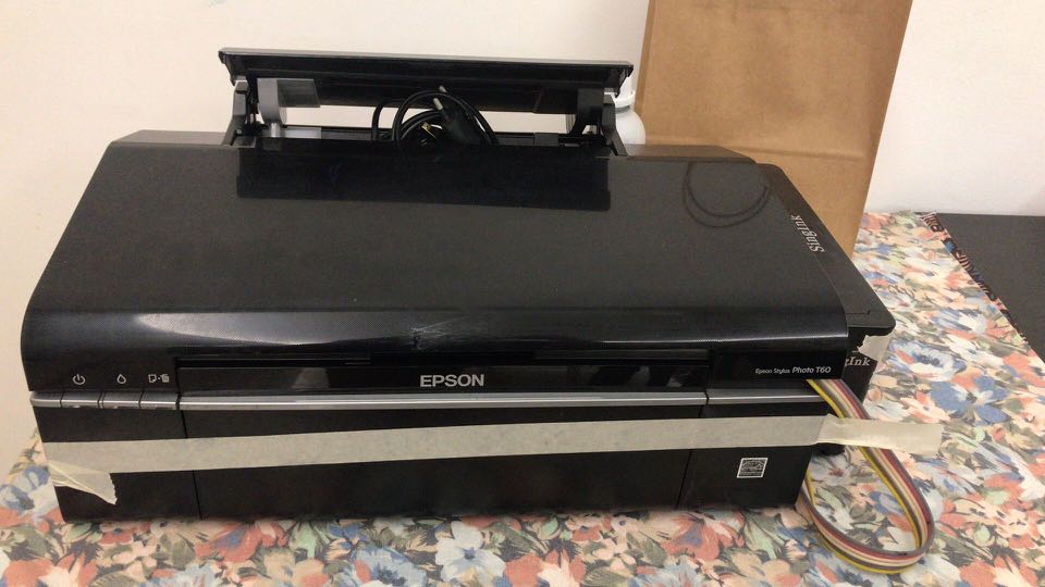 DTF converted printer, Computers & Tech, Printers, Scanners & Copiers ...