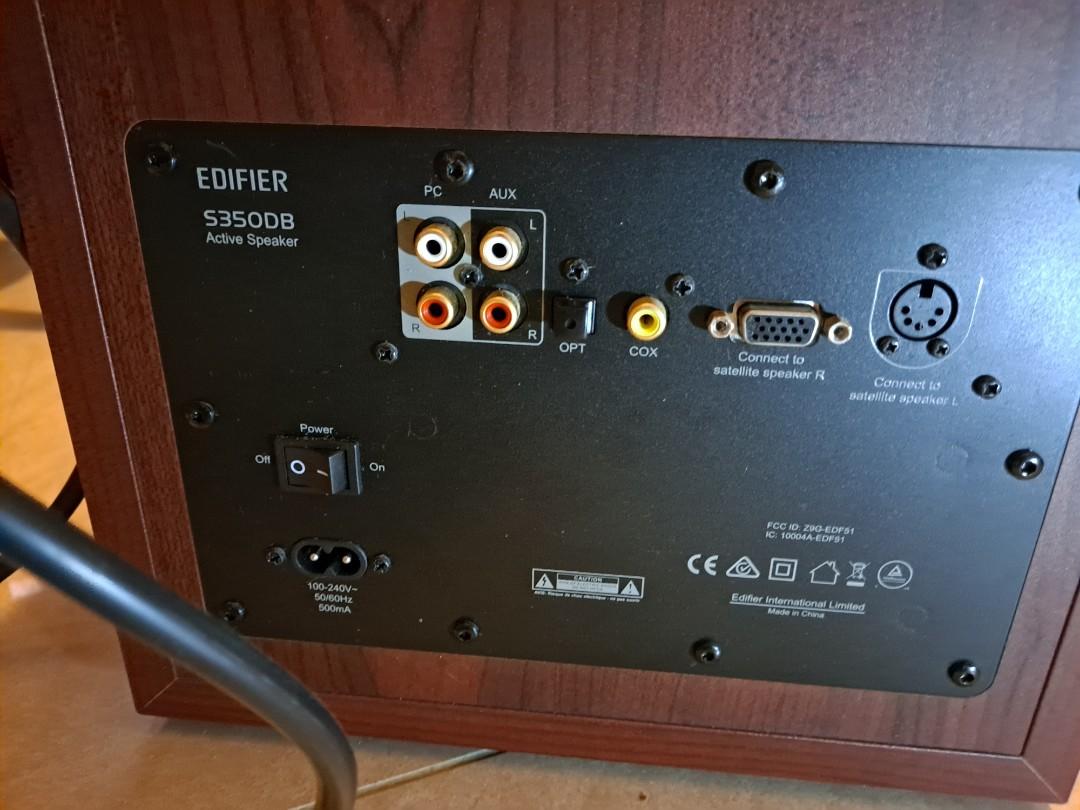 Edifier S350DB, 音響器材, Soundbar、揚聲器、藍牙喇叭、耳擴 - Carousell