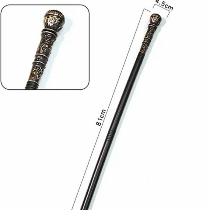 Egyptian pharaoh king scepter walking stick royal fancy dress wand ...