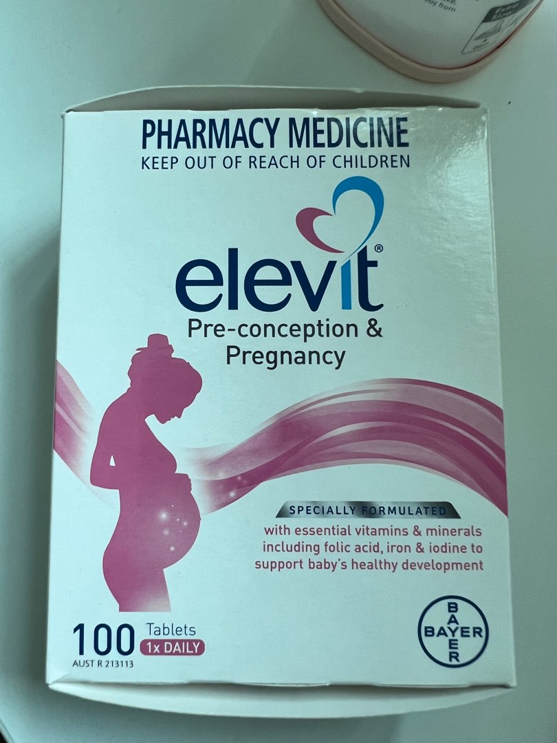 Elevit multivitamins, Health & Nutrition, Health Supplements, Vitamins ...