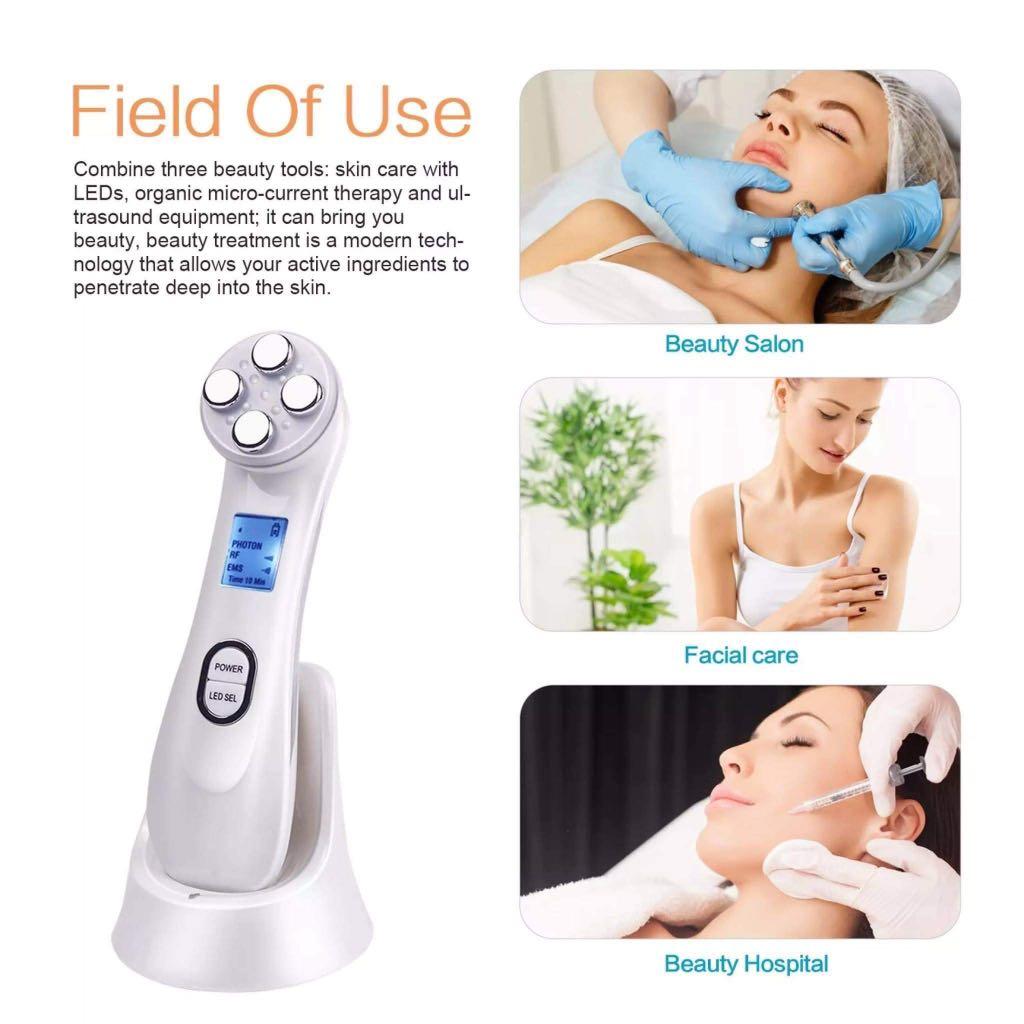 EMS Electroporation Facial Beauty RF Radio Frequency Device, Beauty ...