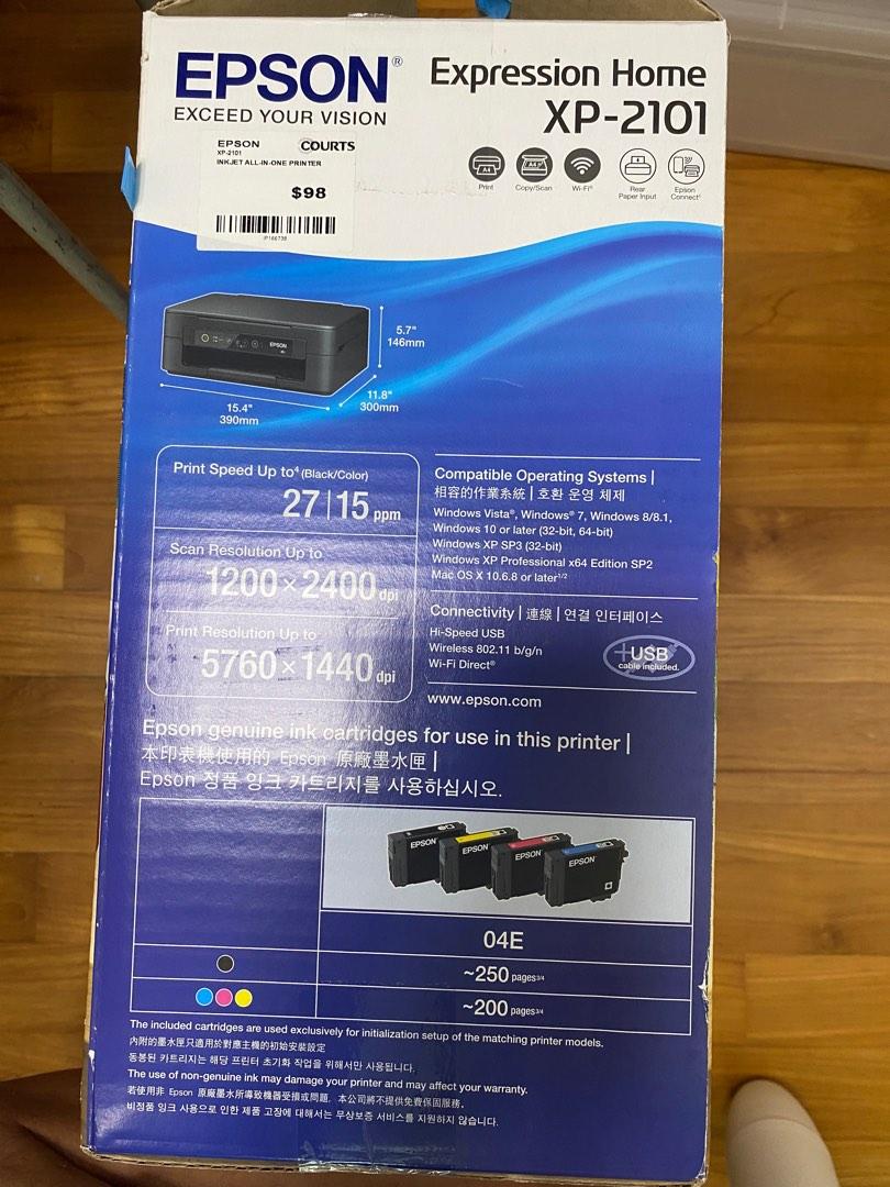 Epson Printer XP-2101, Computers & Tech, Printers, Scanners & Copiers ...