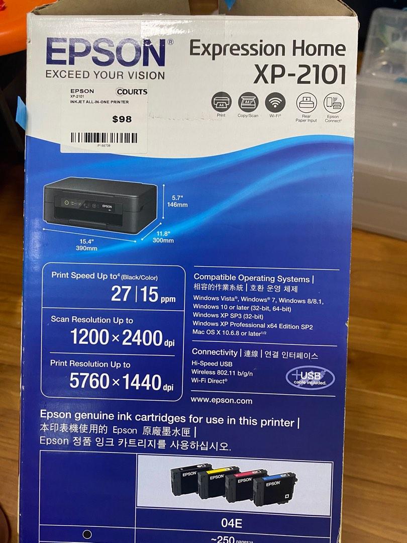 Epson Printer XP-2101, Computers & Tech, Printers, Scanners & Copiers ...