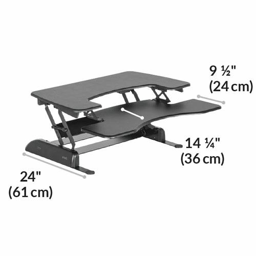 Ergoworks Varidesk EVD49856, Furniture & Home Living, Furniture, Other ...