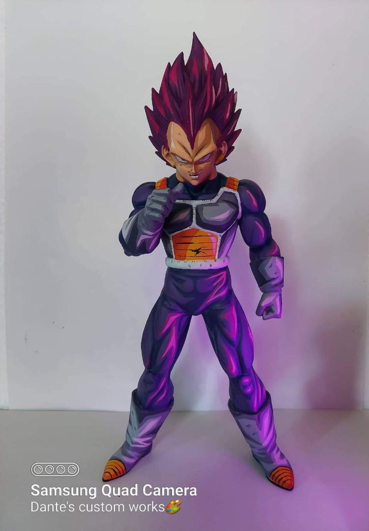 Figure vegeta ultra ego custom, Hobbies & Toys, Toys & Games on Carousell