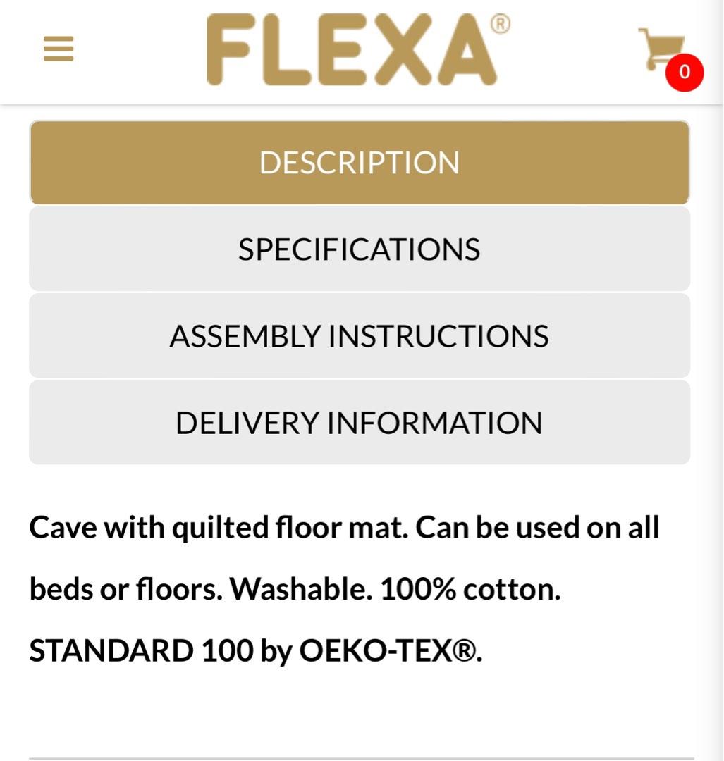 FLEXA Cave and Curtains, Babies & Kids, Baby Nursery & Kids Furniture ...