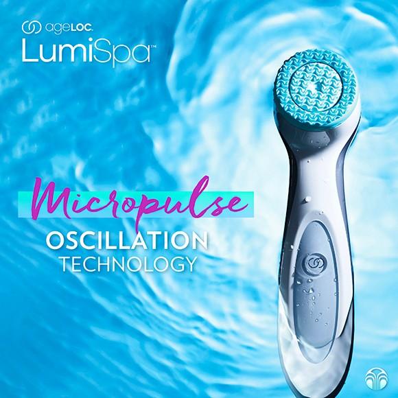 (Free Shipping and Sanitizer) LUMISPA Facial Device with Cleanser Set ...