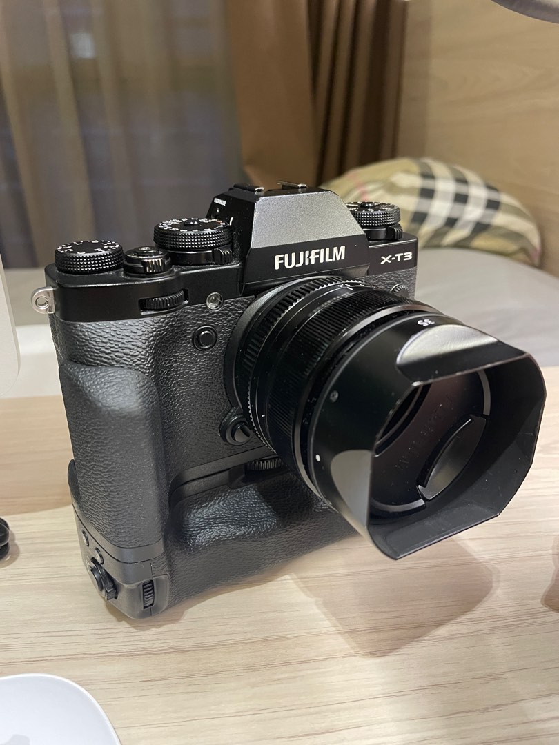 Fuji XT3 with 35mm f1.4 Lens and Battery Grip, Photography, Cameras on ...