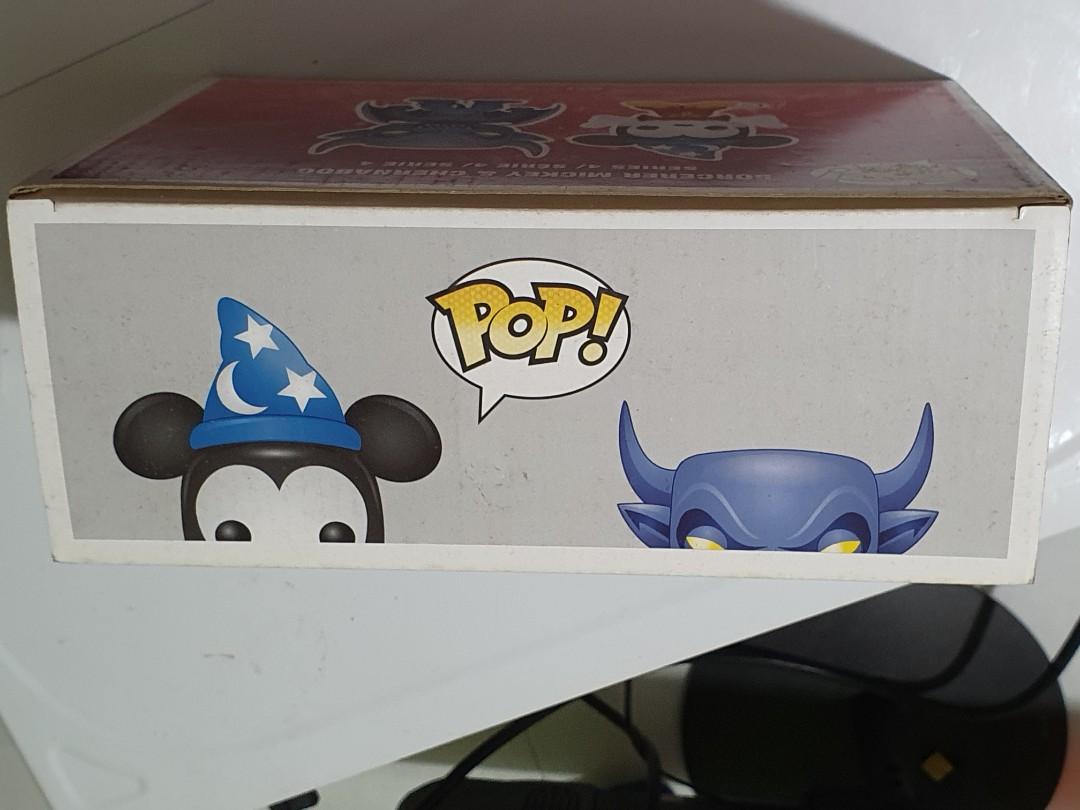 Funko Pop Sorcerer Mickey & Chernabog metallic, Hobbies & Toys, Toys ...