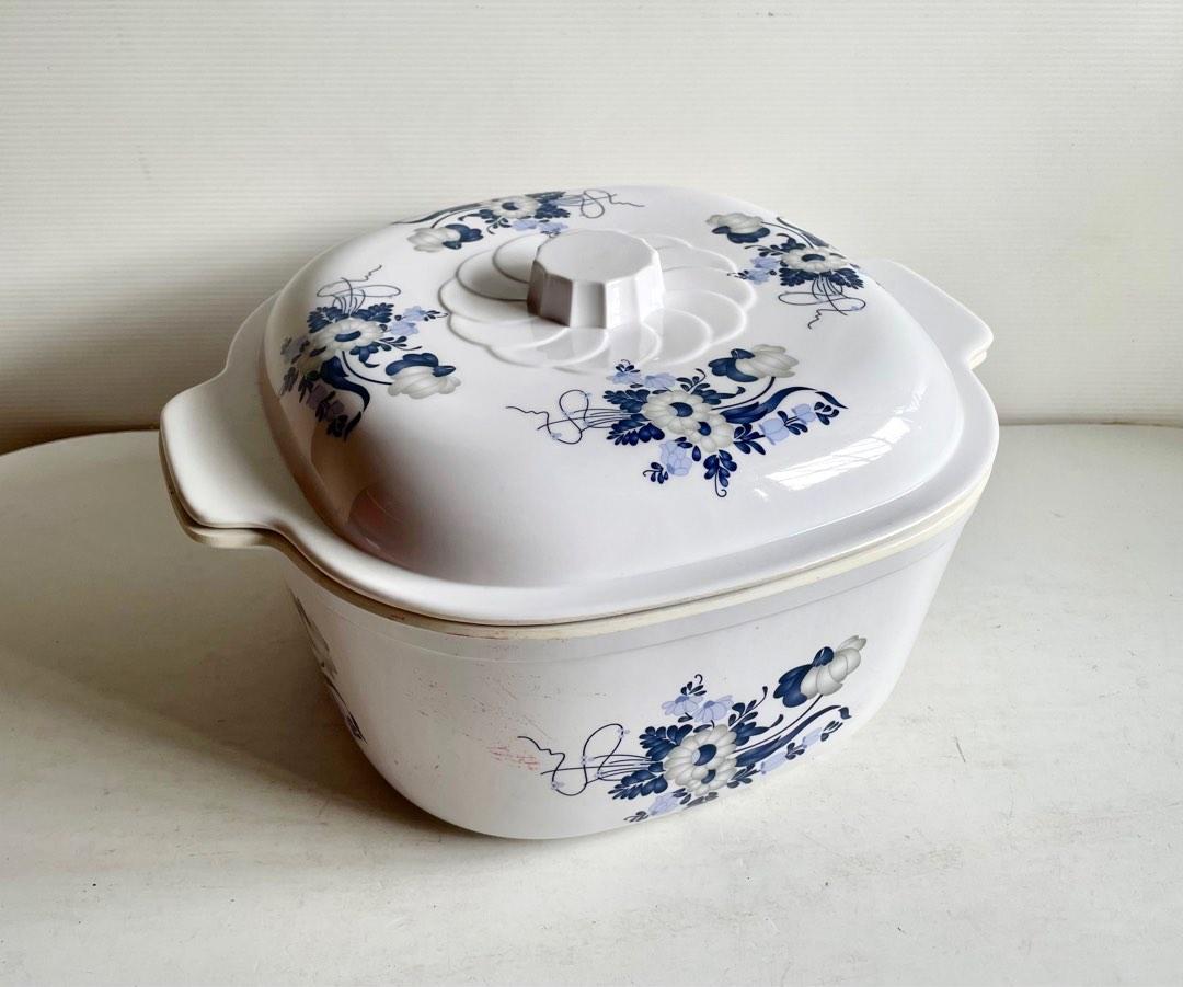FWP Vintage Fataco 2-pc set Melamine Ware Casserole with Cover ...