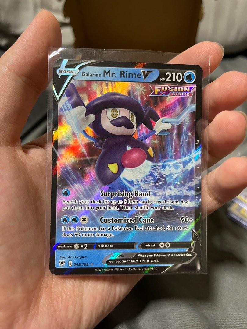 Galarian Mr Rime V, Hobbies & Toys, Toys & Games on Carousell