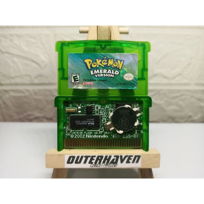 GBA Pokemon Emerald Version (Original US), Video Gaming, Video Games ...