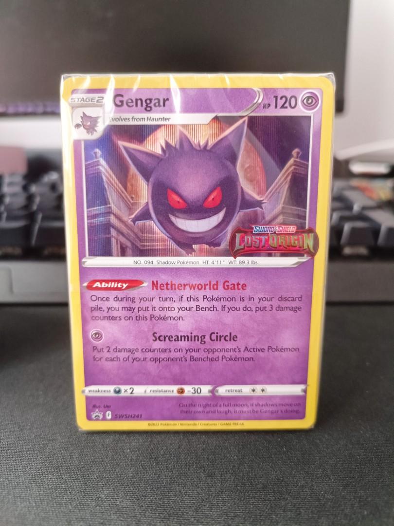 Gengar Build & Battle Deck Promo (Sealed) - Pokemon TCG Lost Origin ...