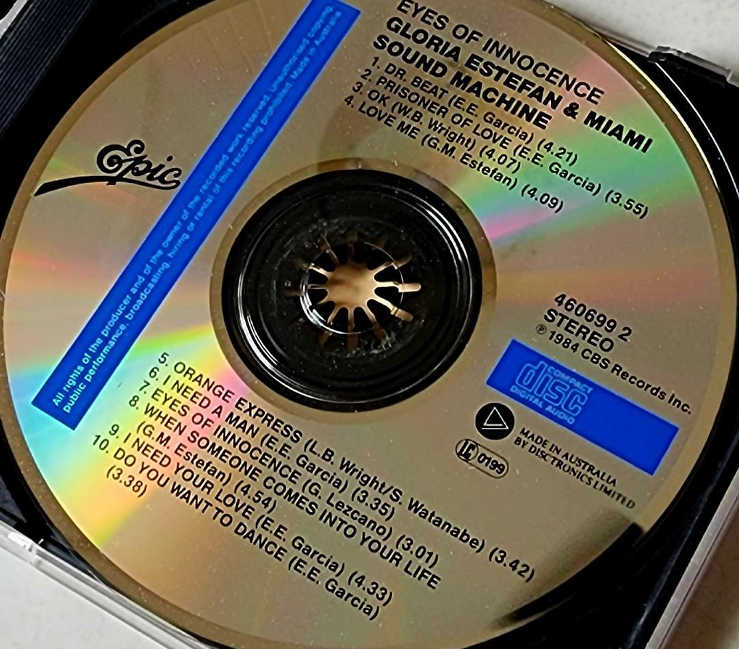 Gloria Estefan & Miami Sound Machine ~ Eyes Of Innocence ( MADE IN ...