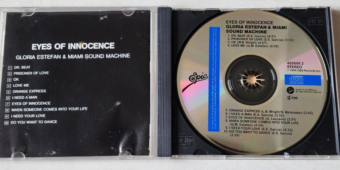 Gloria Estefan & Miami Sound Machine ~ Eyes Of Innocence ( MADE IN ...