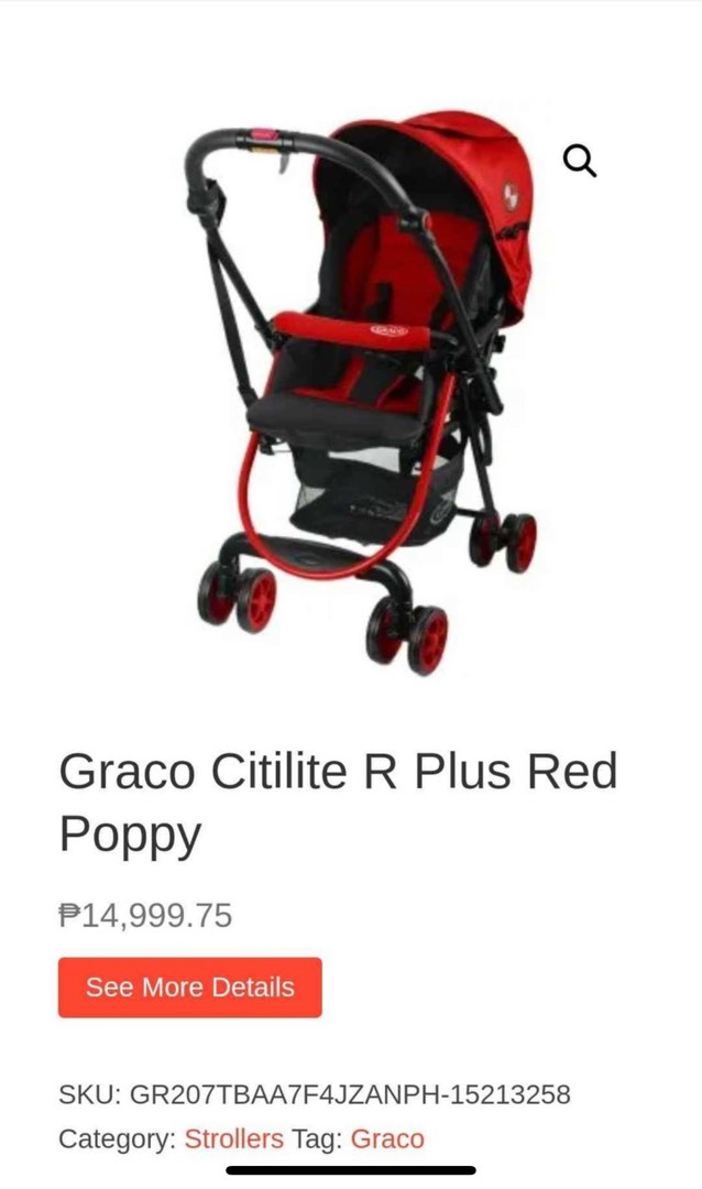 GRACO Citilite R, Babies & Kids, Going Out, Strollers on Carousell