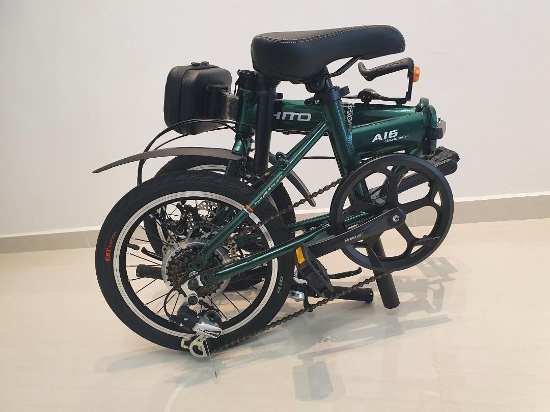 Great Value! Foldable Bicycle, HITO A17, seven-gear, 16 inches rim, U ...