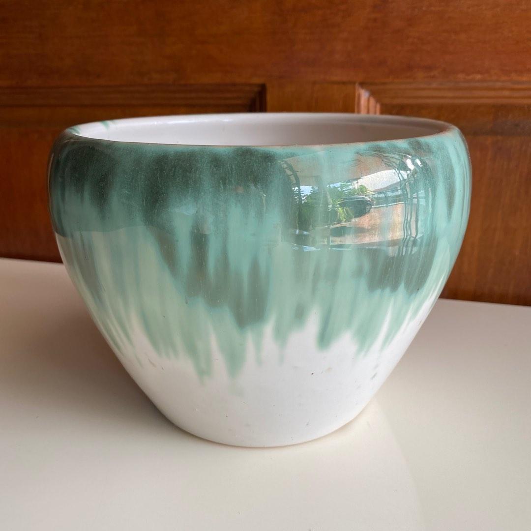 Green pot cantik pasu bunga plant pokok, Furniture & Home Living ...