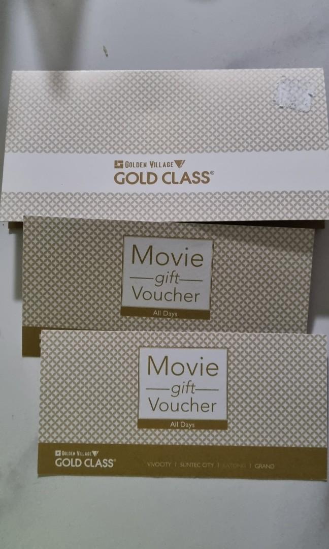 GV Gold Class All Day tickets, Tickets & Vouchers, Event Tickets on ...