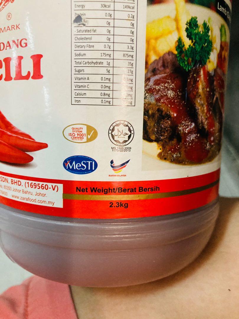 Habhal Chilli Sauce, Food & Drinks, Packaged & Instant Food on Carousell
