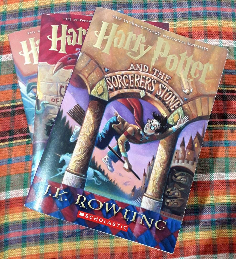 Harry Potter Book 1,2,3, Hobbies & Toys, Books & Magazines, Fiction ...