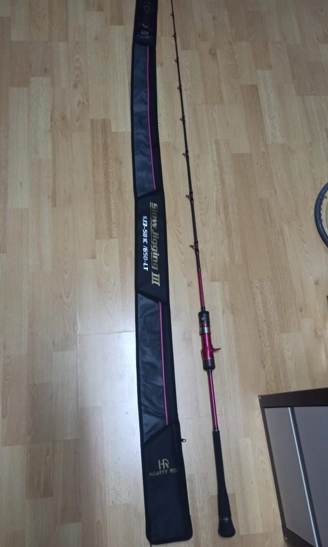 Hearty rise tokayo SJ3 limited pink power 3, Sports Equipment, Fishing ...